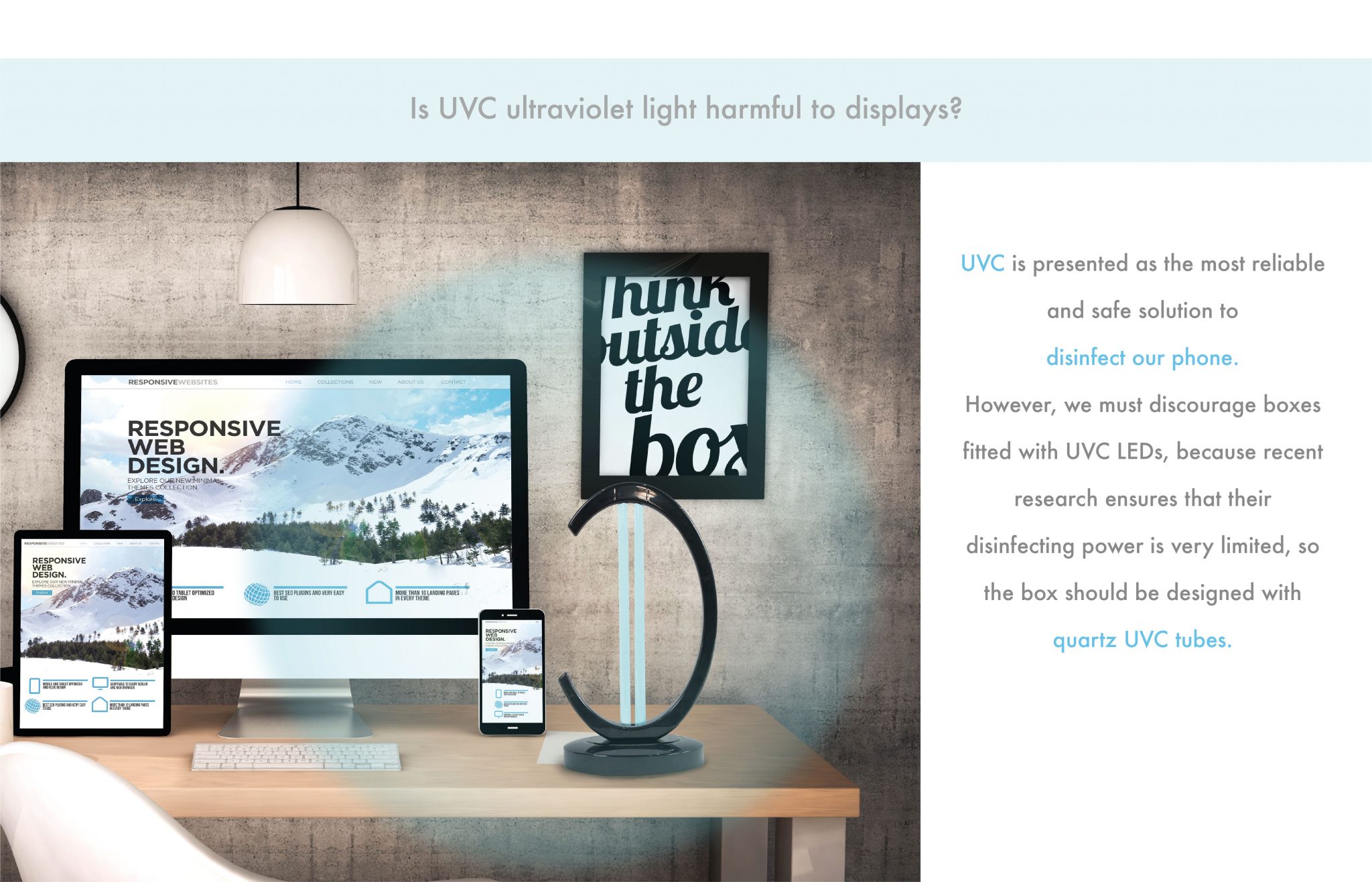 Is UVC light harmful to screens? - Germiled